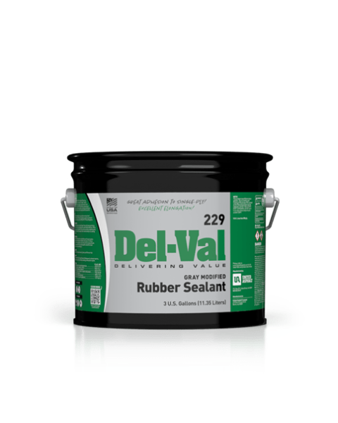 Del-Val 231 Modified Rubber Sealant (Black)